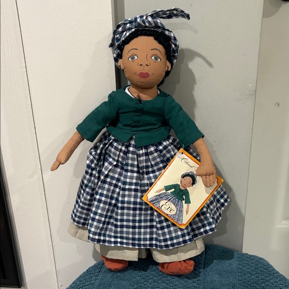 Accents | Colonial Williamsburg Handmade Cloth Doll With Green Top And ...